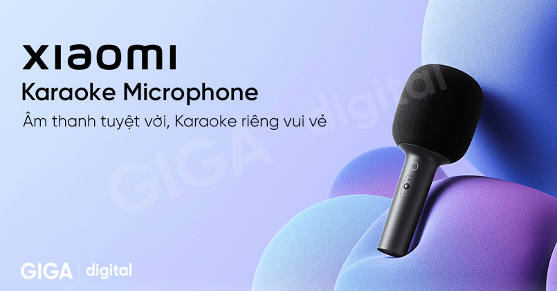 Micro karaoke kèm loa bluetooth Xiaomi MIJIA K chính hãng