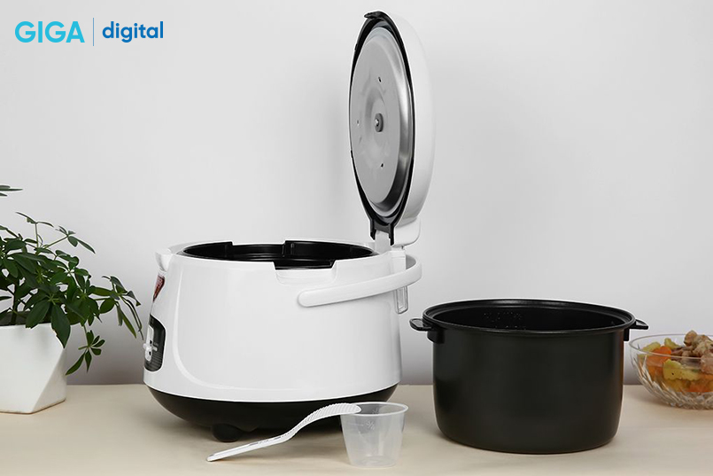 Nồi cơm điện 1.8L Cuckoo CR-1020F/BKWHVNCV lòng nồi chống dính ưu việt